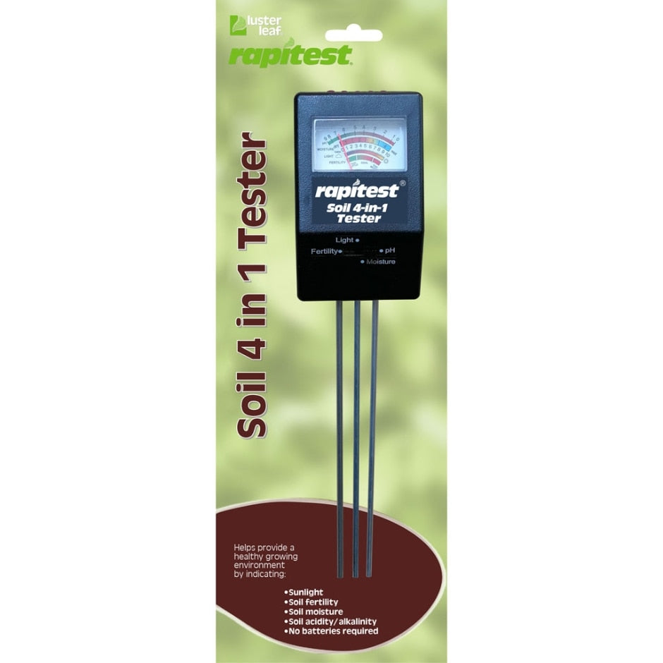 Luster Leaf Rapitest Soil 4-in-1 Tester - Charles, IL - Heinz Brothers ...